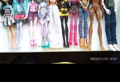 Куклы Monster high, EAH, Барби и другие