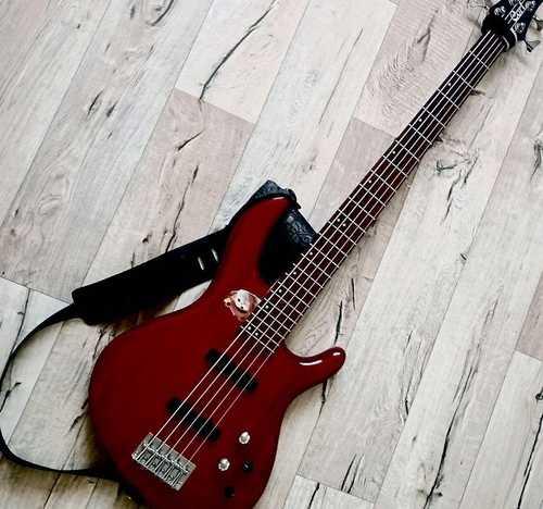 Cort action bass v plus (активный бас пять струн)