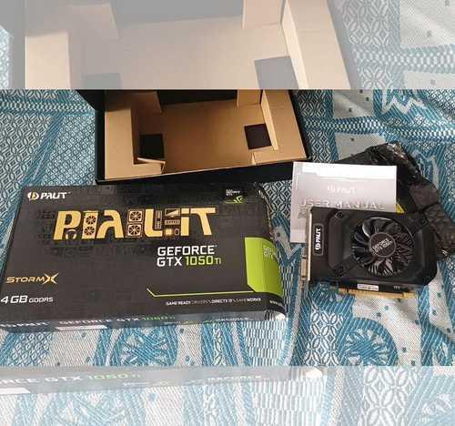 Видеокарта Palit GTX 1050 ti 4gb