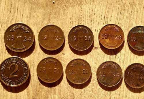 Монеты Веймарской республики (Германия 1924-1936)