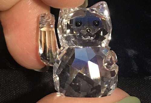 Новый котенок из кристаллов Сваровски на счастье