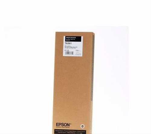 Струйный картридж Epson T6361 Черный