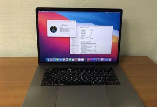 Macbook pro 15 touch bar 512gb 4gb gpu