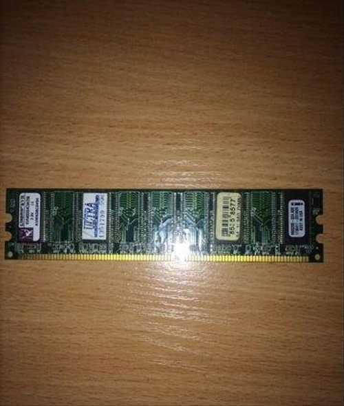 Оперативная память kingston kvr 256 mb ddr 400Mhz