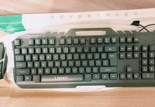 Игровая клавиатура и мышь Limeide Metal Storm T21