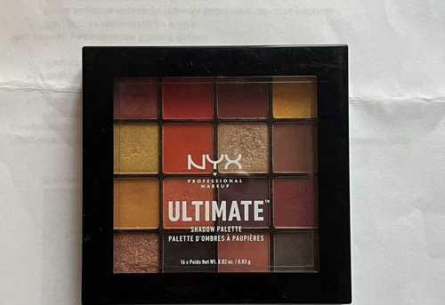 Палетка теней nyx ultimate