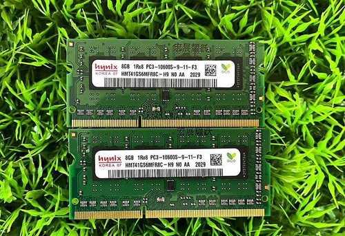 Комплект памяти Hyniх DDR3 sо-diмм 16Gb (8Gb x 2)