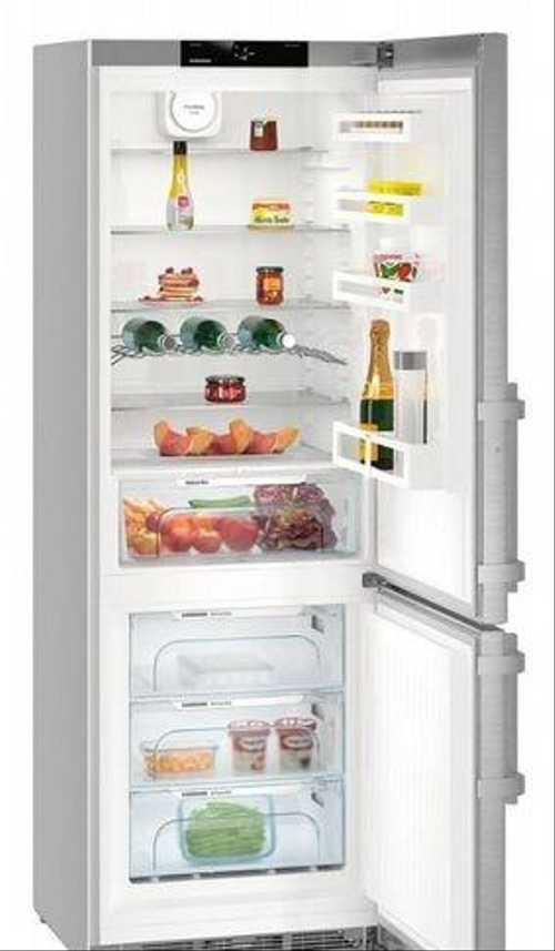 Отдельностоящий двухкамерный холодильник Liebherr