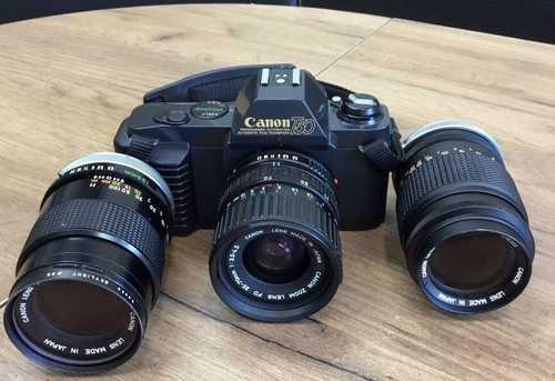 Canon T50+Canon FD 35-70;FD 135/3,5;FL 135/3,5