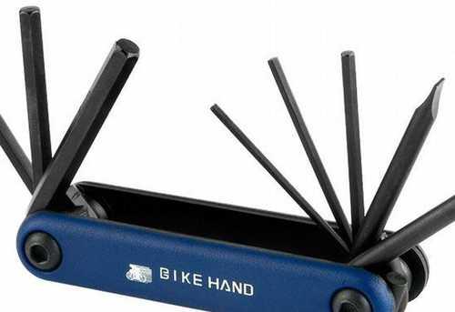 Мультитул Bike Hand YC-270 (8 предметов) синий