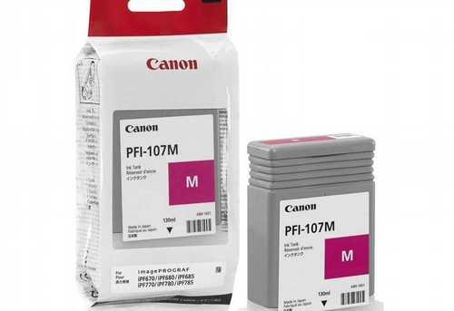 Картридж Canon PFI-107M пурпурный оригинальный