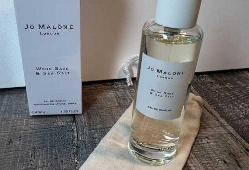 Тестер jo malone wood sage sea salt 40мл