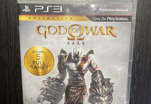 God of war saga ps3 диск