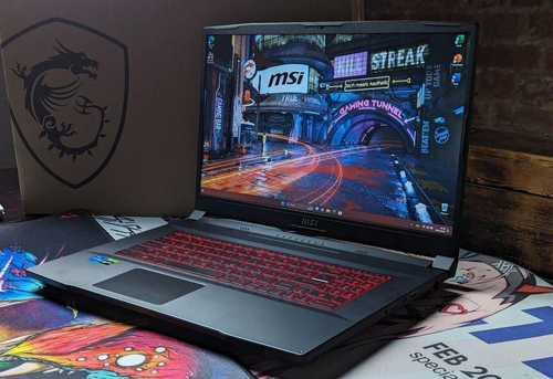 Msi Katana 17.3/i5-11400H/32ram как NEW