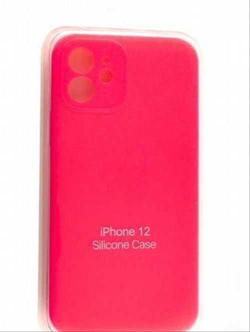 Чехол-накладка для iPhone 12 silicone case Защита