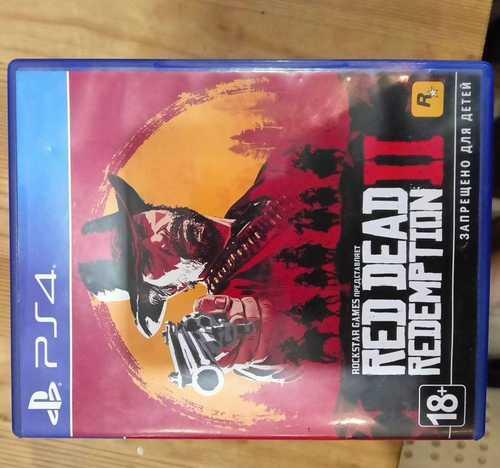 Red dead redemption 2 ps4 диск