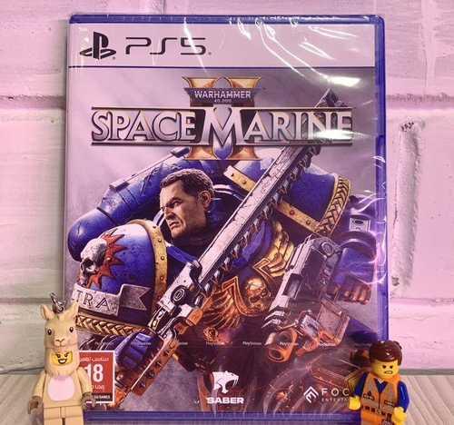 Warhammer 40.000 Space marine 2 PS5 новый диск