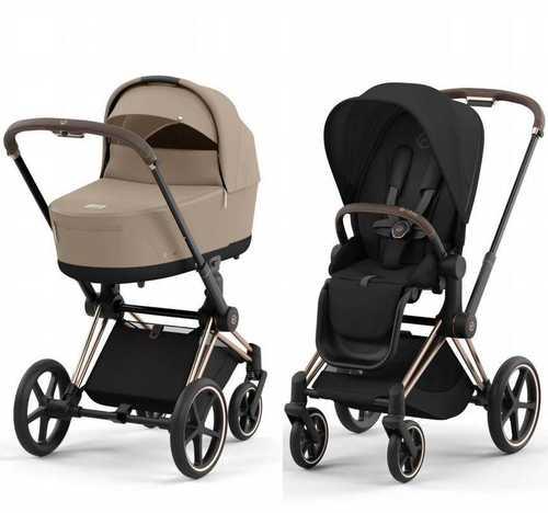 Коляска cybex priam 4 cozy beige