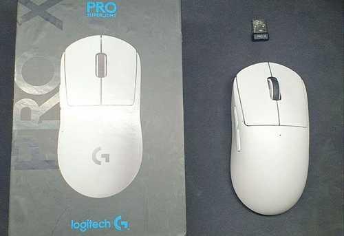 Игровая мышь Logitech G pro X Superlight white