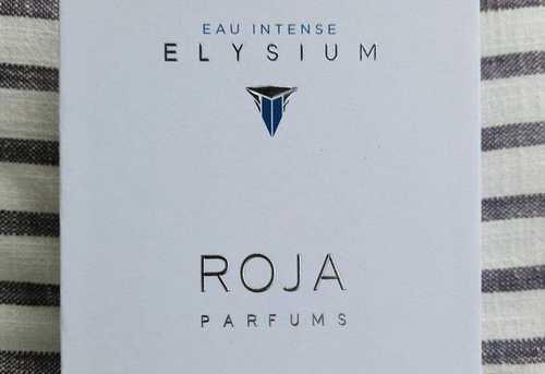 Roja Elysium Eau Intense 100 ml Оригинал