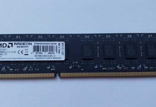 Оперативная память DDR3 1600 MHz 8GB