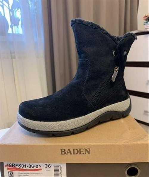 Ботинки зимние новые Baden