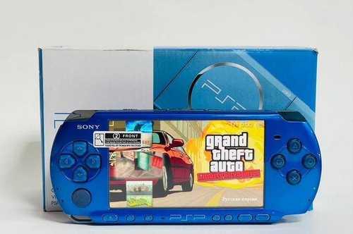Игровая приставка Sony PSP 3006 синяя, "новая"