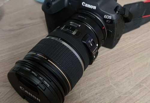 Объектив на гарантии Canon EF-S 17-55mm f/2.8 IS