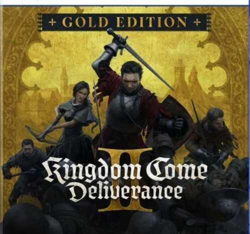 Kingdom come deliverance 2 gold edition ps5 диск