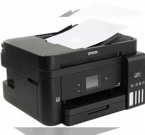 Цветной мфу Epson L6170 с автоподатчиком для скане