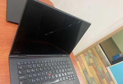 Lenovo ThinkPad X1 Yoga gen 3 экран с трещиной