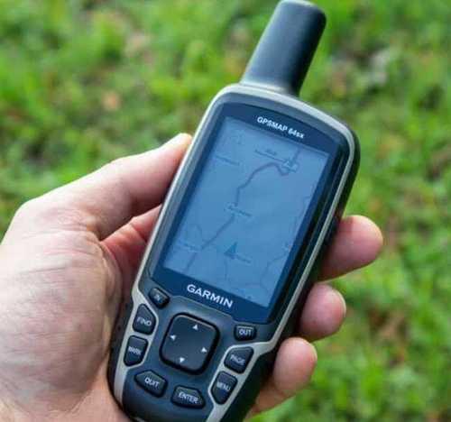 Навигатор Garmin gpsmap 64SX с картой РФ