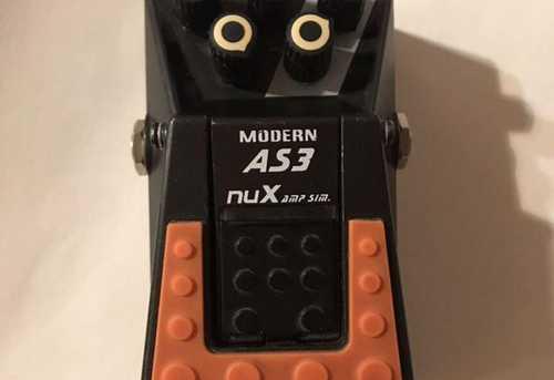 NUX-AS3 Педаль Эффектов Modern Amplifier Simulator
