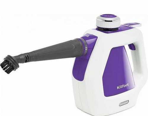 Пароочиститель Kitfort кт-918-4 фиолетовый