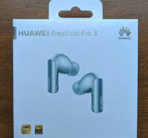 Huawei FreeBuds Pro 3 новые, зеленые. Чек 28.12.24