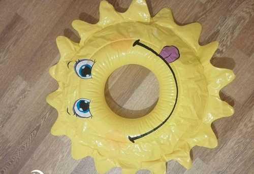 Надувной круг детский "Солнышко"