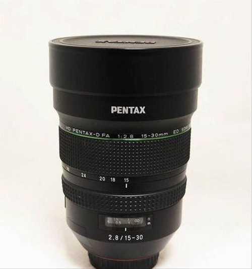 Объектив HD Pentax D FA 15-30 mm f/2.8 ED SDM WR