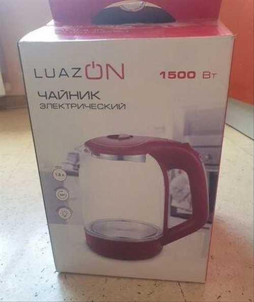 Чайник электрический Luazon новый