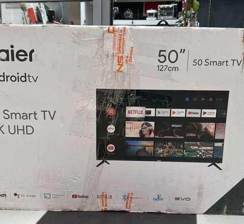 Новый телевизор Haier 50 Smart tv k6