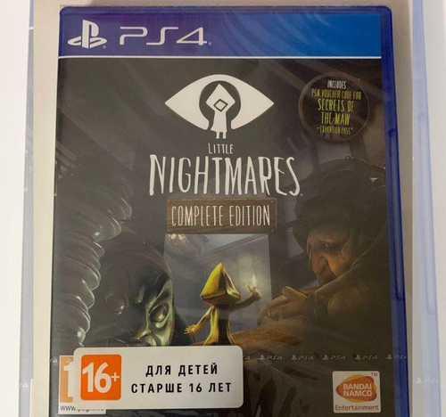 Little nightmares complete edition ps4 (новый)