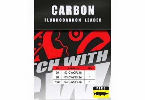 Поводок флюркарбон "CWC" Carbon Leader