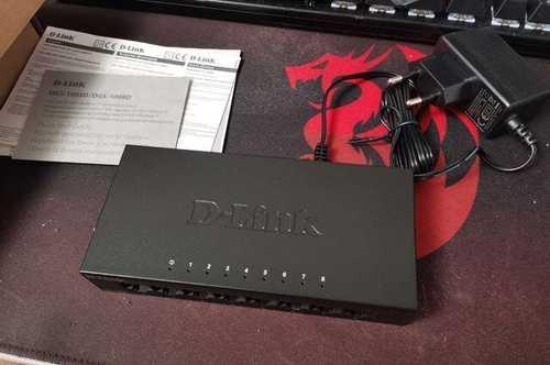 Коммутатор D-link DGS-1008D 8 портов