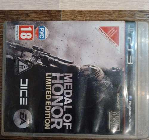 Игра на приставку Play station 3 Medal of honor