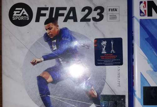 Игры на ps5 Fifa 23 Nba 2k22