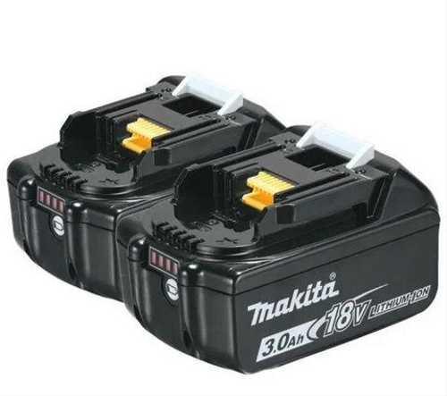 Набор 2 аккумулятора Makita BL 1830B 3 Ач и Зарядн