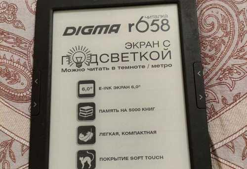 Электронная книга digma r658 с подсветкой