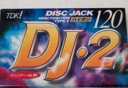 TDK DJ-2 120 Type II High Position Аудиокассета
