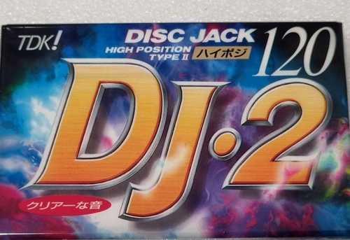 TDK DJ-2 120 Type II High Position Аудиокассета