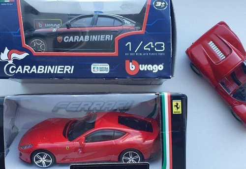 Модели автомобилей Италия bburago Ferrari
