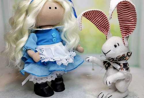 Интерьерная кукла “Алиса в стране чудес"